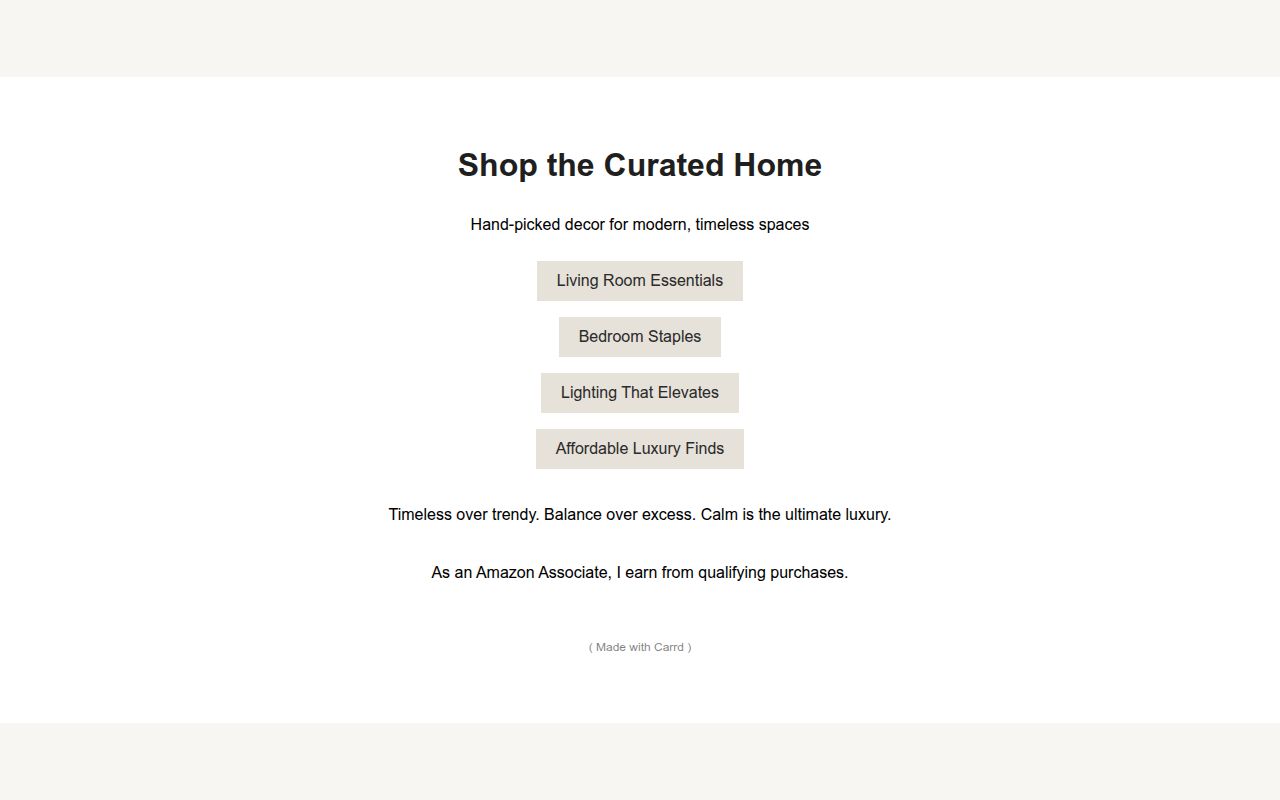 Diary of Decor — Shop the Curated Home